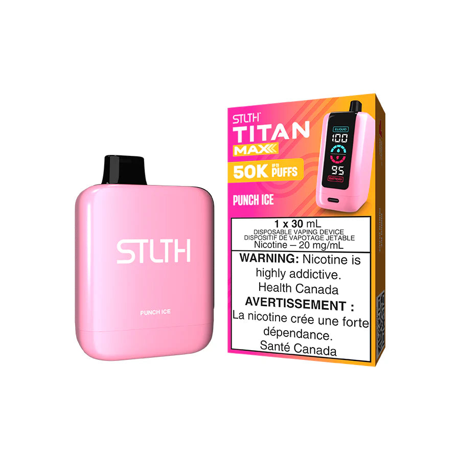 STLTH TITAN MAX 50000 - PUNCH ICE [ON] – Windsor Vape